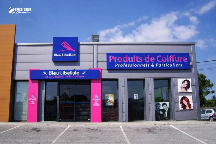 Bleu Libellule | Enseignes Geraci